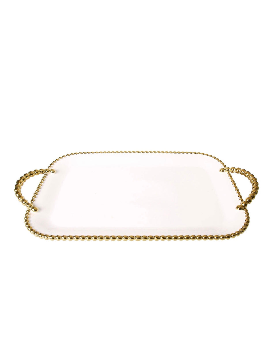Porcelain White Tray – Passion For Home Decor